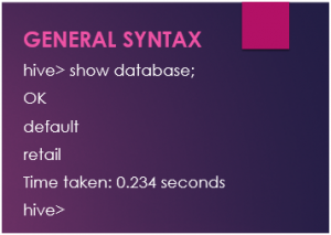Hive cheat sheet - LearnoVita